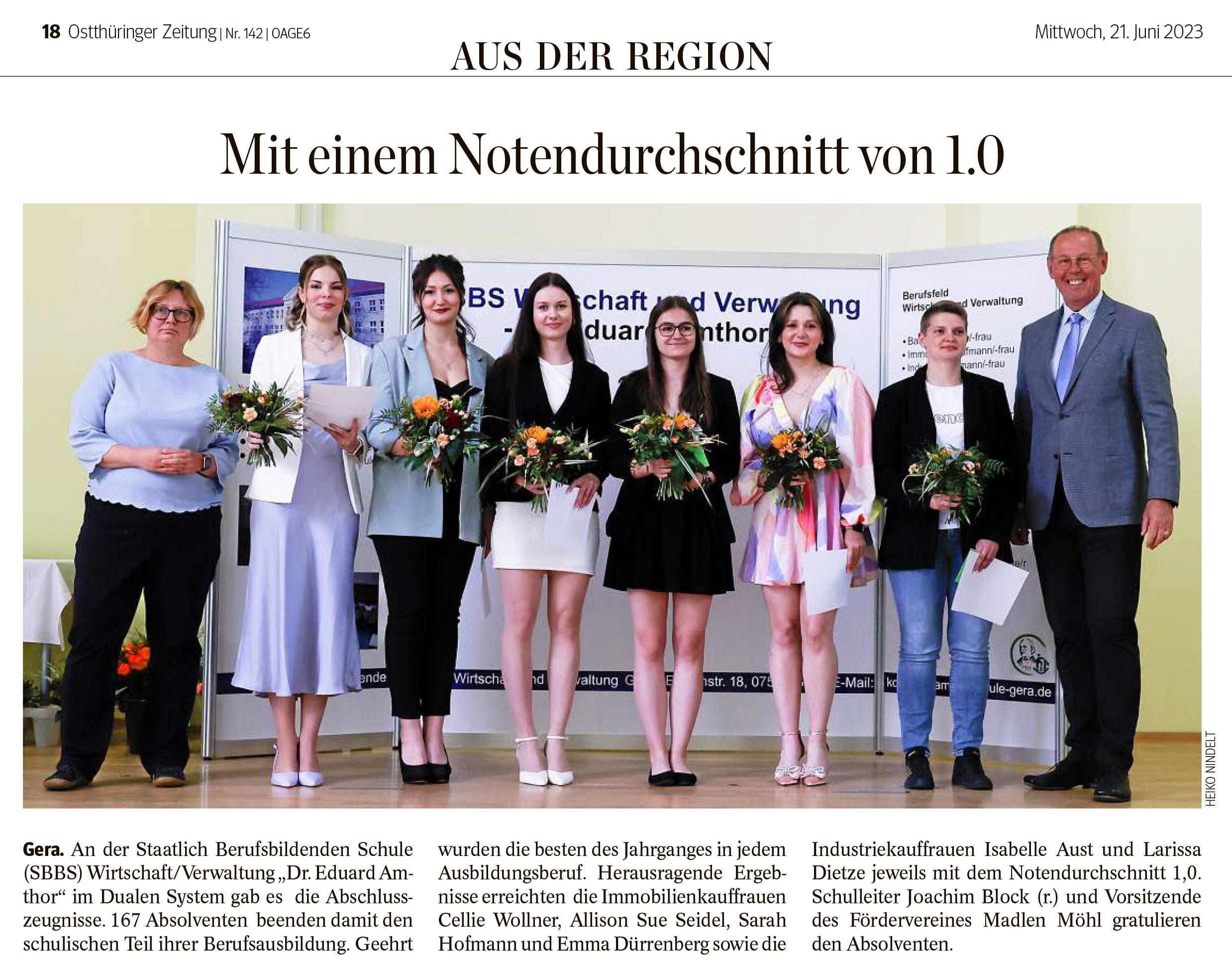 SBBS Wirtschaft/Verwaltung Gera
